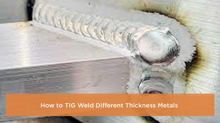 How I TIG Weld Different Thickness Metals Clean and Strong