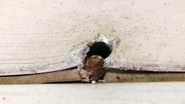How I Patch a Small Hole in Aluminum