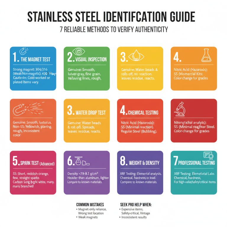 How to Know if Something is Stainless Steel: 7 Proven Methods