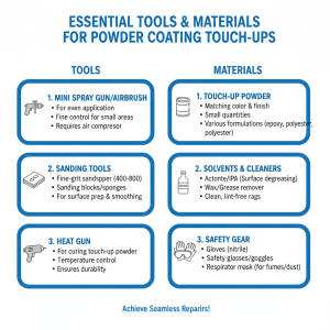 How to Touch Up Powder Coated Metal: A Complete Step-by-Step Guide