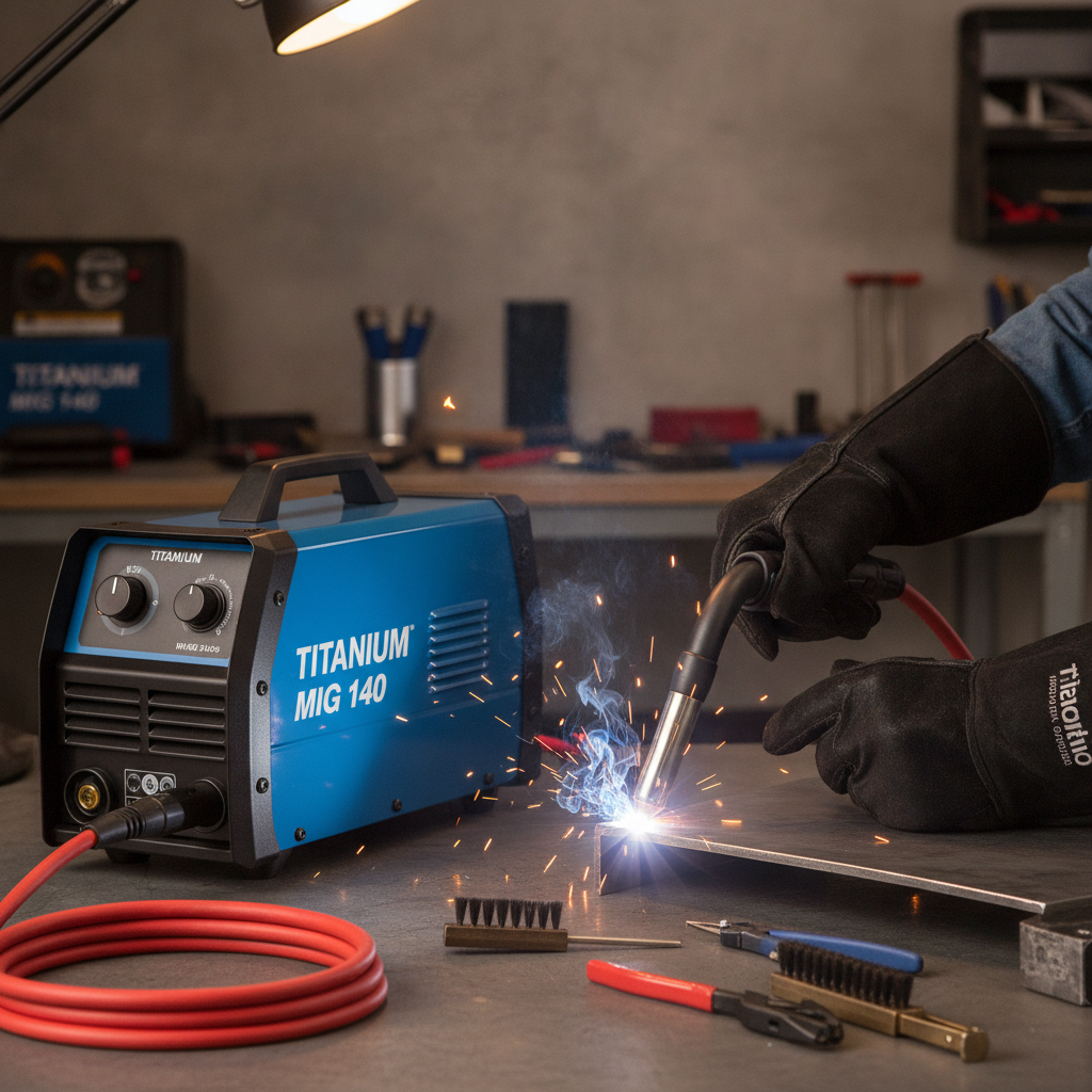 How To Use the Titanium MIG 140 Welder